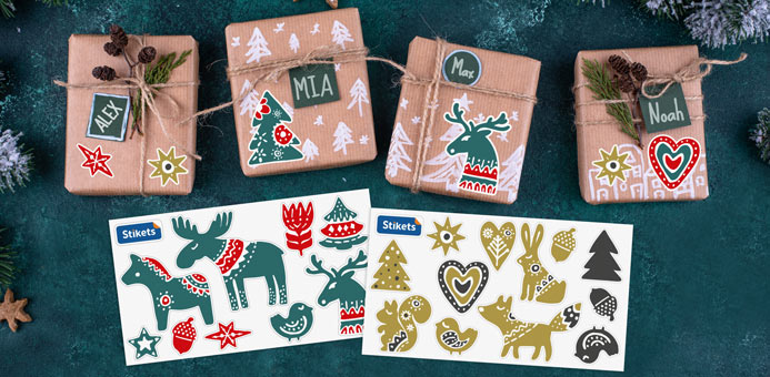 Nordic-Inspired Stickers - Stikets