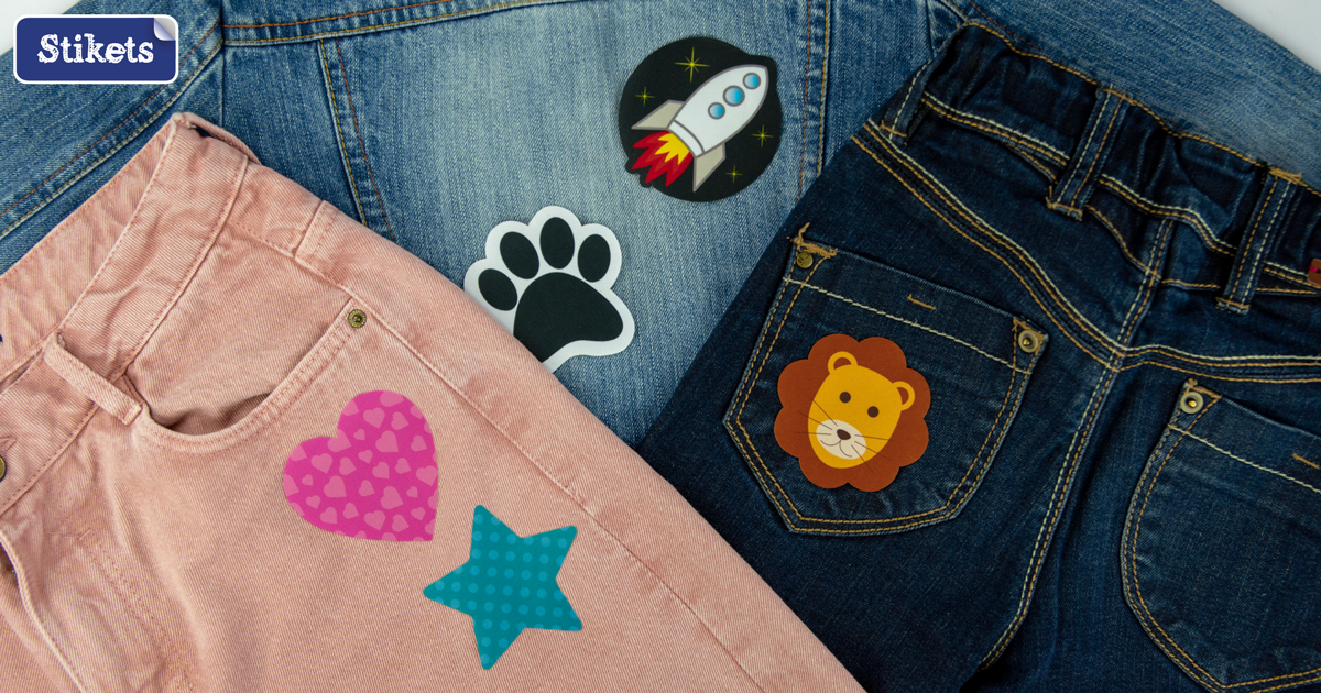 Parches para ropa termoadhesivos - Stikets