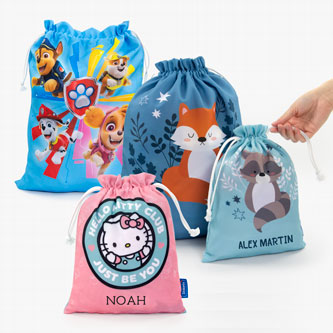 Personalized bags for change of clothing snacks - Stikets