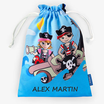 Pirate Personalized Snack Bag - Stikets