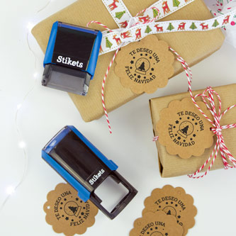Custom stamps for gifts and birthday presents - Stikets